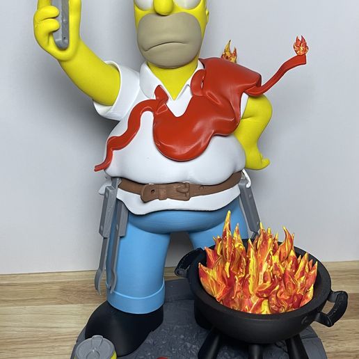 3D printable Homer・Cults