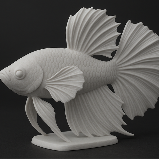 🐉 Betta figurine・ STL File for 3D printing・Cults