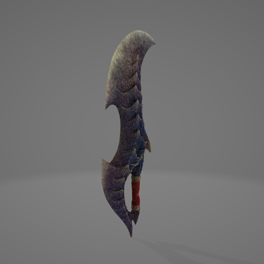 👹 MONSTER HUNTER WORLD FATALIS DUAL BLADES・ STL File for 3D printing・Cults