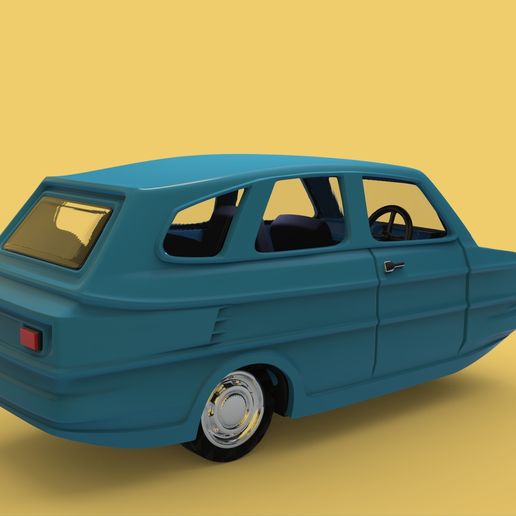 🚗 Sipani Badal Full Interior Edition | 1:43 Scale STL with Assembly ...