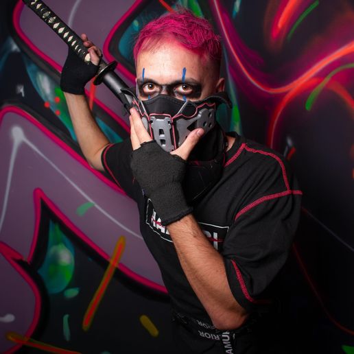 STL file Techware Mask 🎭 ・3D print object to download・Cults