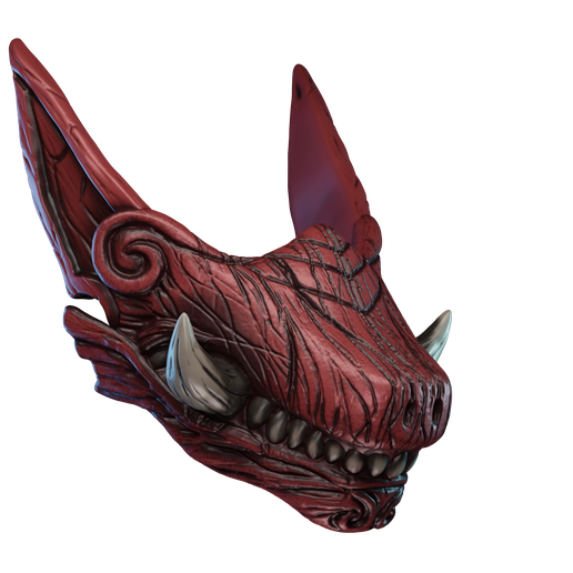 👹 MONSTER HUNTER WORLD ODOGARON GIRL MASK COMMERCIAL USE READY TO PRINT ...