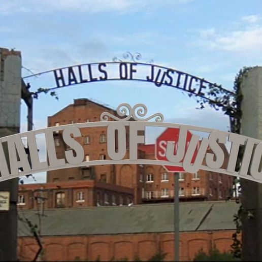 🚗 Mad Max - Halls of Justice - Main Force Patrol Sign・Free 3D File for ...