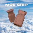 🔫 MOE FOREGRIP (RAIL/MLOCK)・ STL File for ・Cults