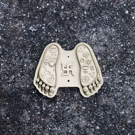 🚩 Laxmi Charan/ Laxmi Paila - 3D model・ STL File for 3D printing・Cults