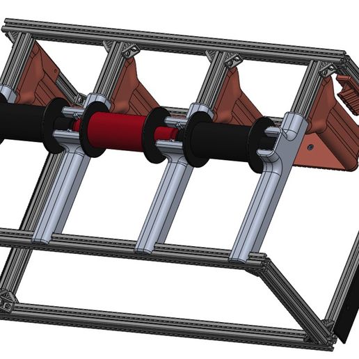 Archivo STL gratis Levantar el portarrollos de la impresora E2・Objeto ...