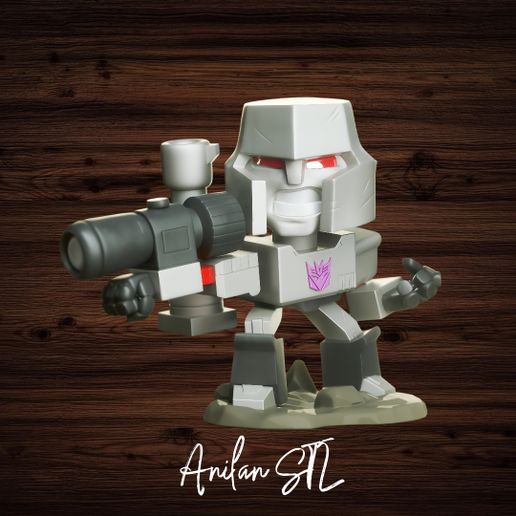 🤖 Megatron Chibi - Transformers 3D STL Figure・ STL File for 3D printing ...