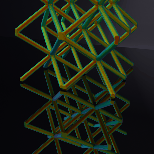 STL file Body centered cubic ・3D print design to download・Cults