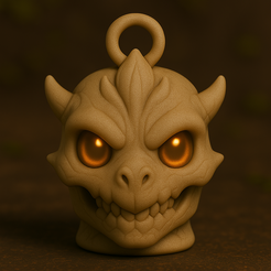 🔑 Key ring 015・ STL File for 3D printing・Cults
