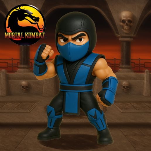 🦂 Mortal Kombat Mega Pack - 20+ Chibi STL Characters + 3 Mystery Bonus ...