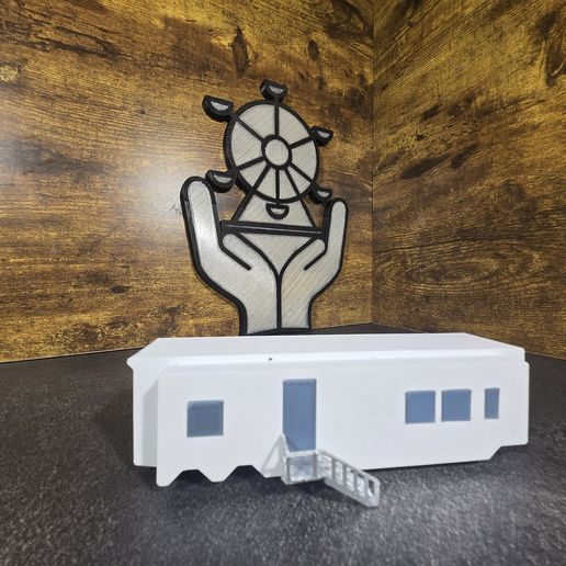 3D file 3D Printable Showman’s Caravan Model H0 🧸 ・3D print model to ...