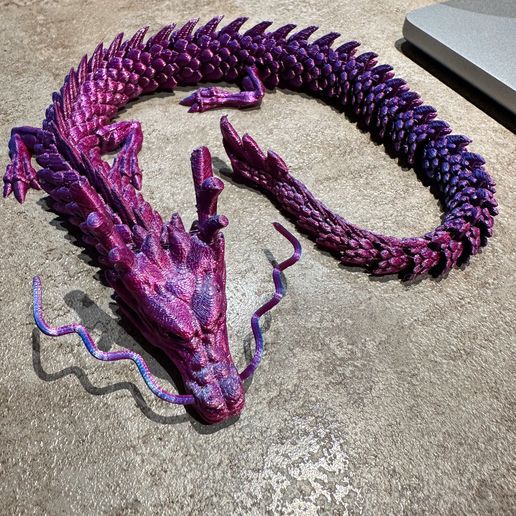 🐉 Articulated Dragon・Impression 3D avec l’imprimante 3D prusa MK3s+・Cults