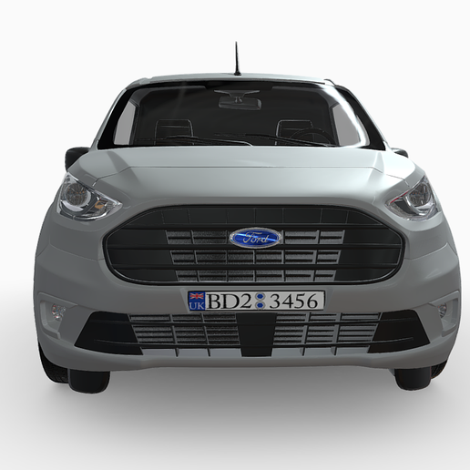 🚙 Ford Transit Connect (Silver)・ STL File for 3D printing・Cults