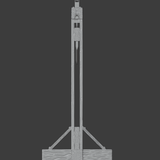🧩 Medieval Guillotine (Updated Version)・Free 3D File for ・Cults