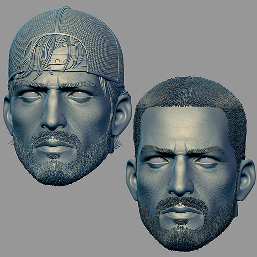 👾 CUSTOM HEAD - JASON DUVAL - GTA VI・Archivo 3D para Impresión 3D・Cults