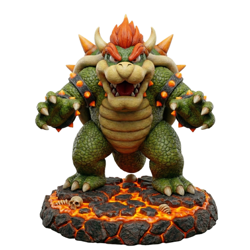 🐢 Bowser・ STL File for 3D printing・Cults