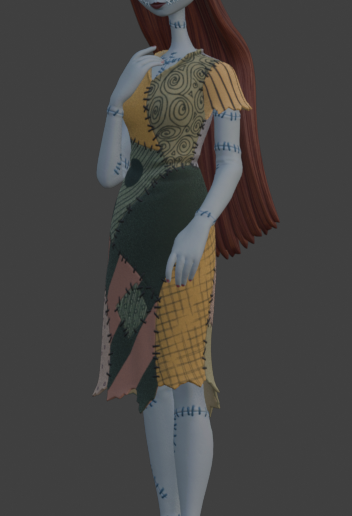 🎄 Sally - The Nightmare Before Christmas | 3D Printable STL | Tim ...