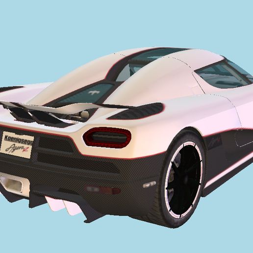 🚗 Koenigsegg Car Agera R 2013 3D Model - Printable・ STL File for 3D ...