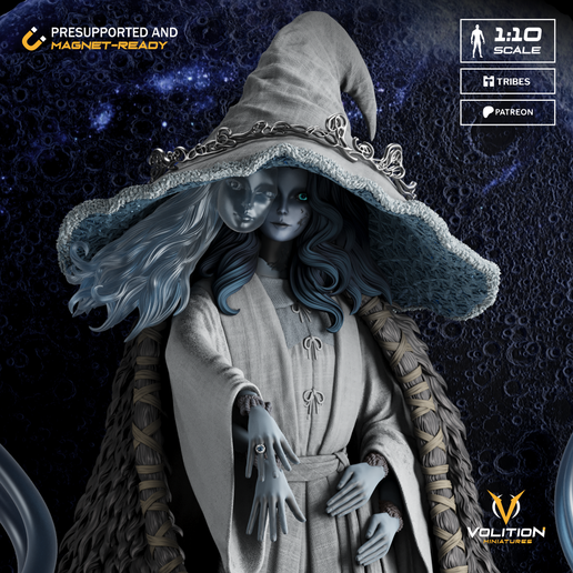 💍 Ranni | Figure | Elden Ring | Fan Art・ 3D File for 3D printing・Cults