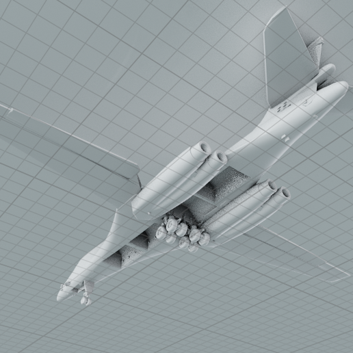 ️ Rockwell Boeing B-1 Lancer B-1B aircraft・ STL File for 3D printing・Cults
