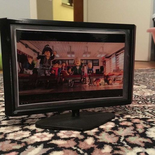 🏛️ Barbie Flat screen TV・Free STL File for ・Cults