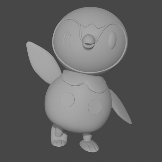Free STL file Piplup waving 👋 ・3D printing design to download・Cults