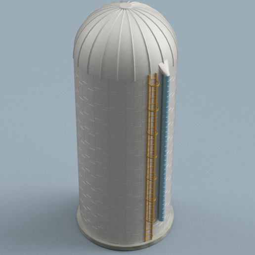 STL-Datei GRAIN SILO 🏘️ (OBJ und STEP)・Modell zum Herunterladen und 3D ...