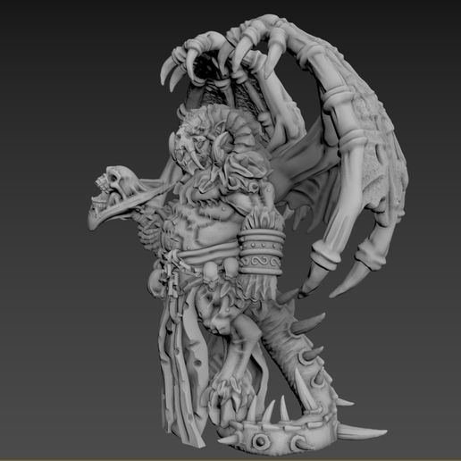 🎲 D&D Orcus・ STL File for 3D printing・Cults