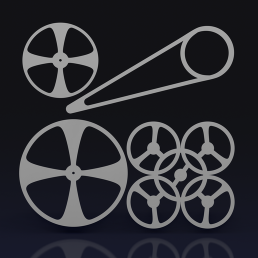 STL file Oldhammer Apocalypse Templates 🎲 ・3D printing idea to download ...