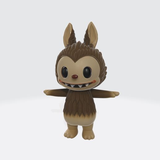 🎨 LABUBU Toy Character・ STL File for 3D printing・Cults