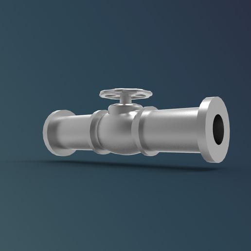 STL file pipe & valve ⚙️ ・3D printable model to download・Cults