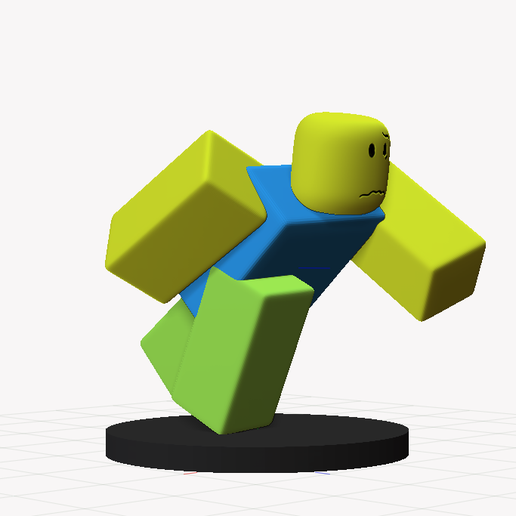 🦸 Roblox Forsaken Noob・ STL File for 3D printing・Cults