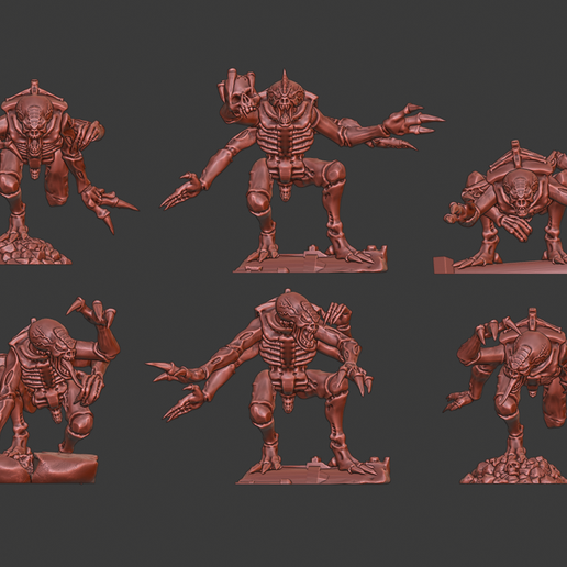 Archivo 3D Mutated Humans 05 🎲 ・Idea de impresión 3D para descargar・Cults