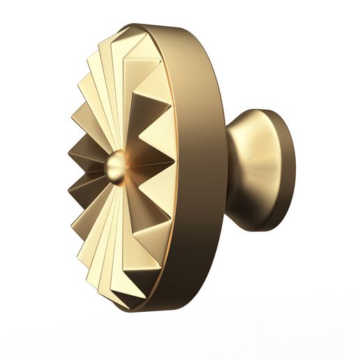 3D file Classic Door Handle 01 Gold 🚪 ・3D printing model to download・Cults