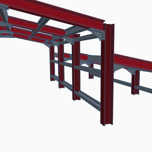🚧 Beam Pack (H Beam / I Beam) Shed/Warehouse/Barn・ STL File for 3D ...