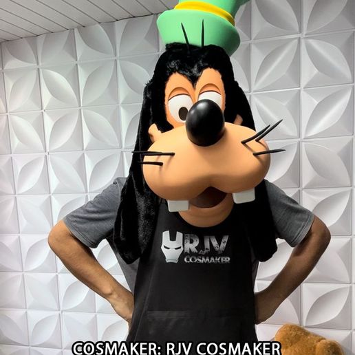 🪖 Goofy HEAD FOR COSPLAYS (Outdated Version)・ STL File for 3D printing ...