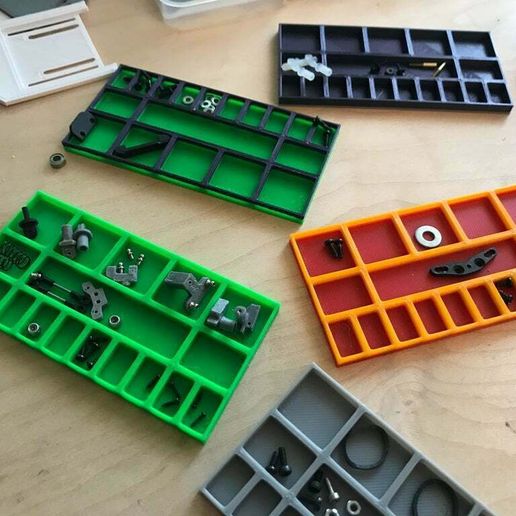 🧞‍♂️ Parts tray・Free STL File for ・Cults