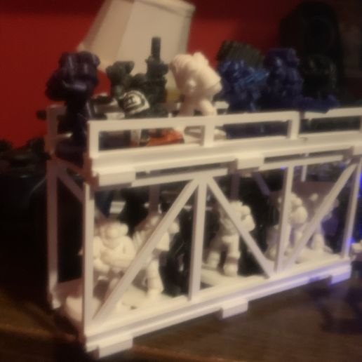 3D printer Vertical Rail Mini Stacker • made with Bambu Lab A1 Mini・Cults
