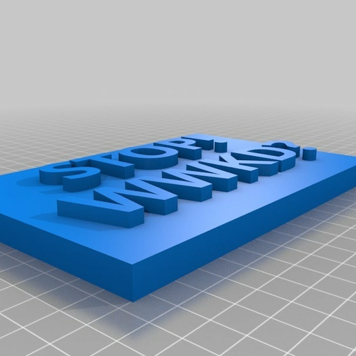 Free STL file My Customized Sign with Backplate 🎨 ・3D printer design to ...