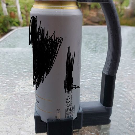 🍺 Beer can holder・ STL File for 3D printing・Cults