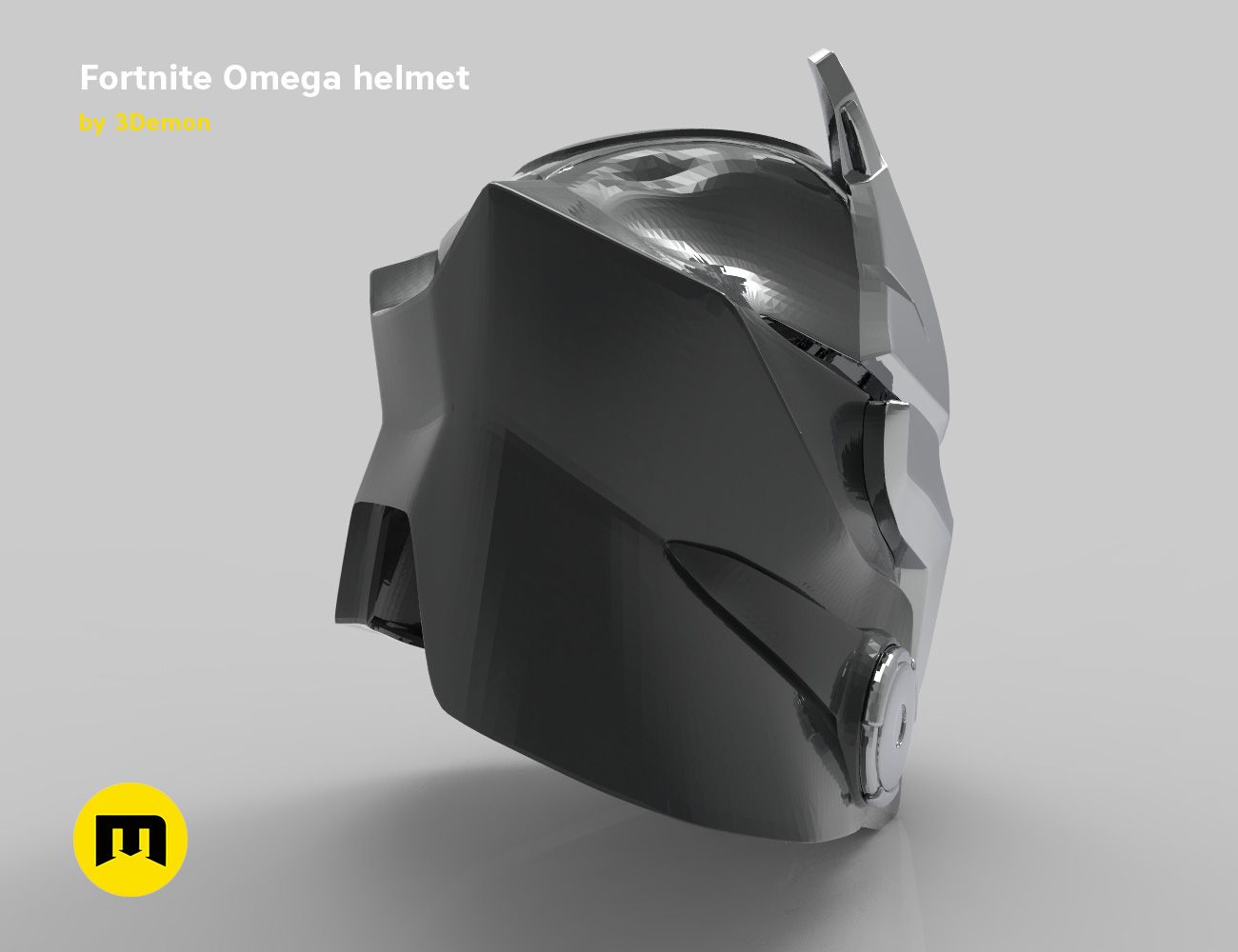 OBJ file Fortnite – Omega helmet・3D printer design to download・Cults