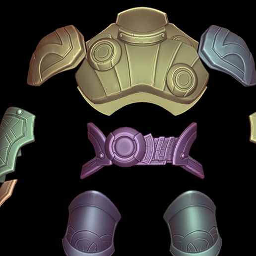 🌩️ Thor, Herald Of Thunder, Marvel Rivals Cosplay Kit for 3d printing ...