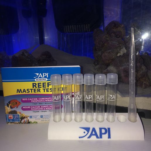 STL file API Reef Tank Test Tube Holder 🪖 (OBJ and 3MF)・3D printing ...