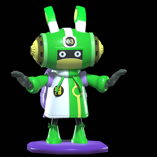 👾 Vegapunk - Edison - ONE PIECE - Split part・ 3D File for 3D printing・Cults