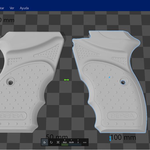 🌩️ BERSA THUNDER 380 CC -Grip・ STL File for 3D printing・Cults