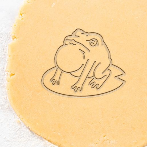 🐸 Frog Cookie Cutter, Biscuit Cutter・ STL File for 3D printing・Cults