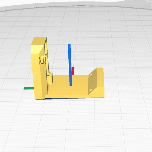 🔗 SCX24 Super Side Motor Mount Skid・ 3D File for ・Cults