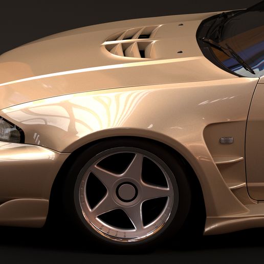 🌆 Veilside GT-R 33 Combat Evolution Body Kit・ 3D File for ・Cults