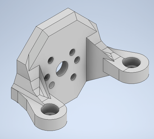 Stl File 118 Brushless Motor Mount For Rc Boat・template To Download And 3d Print・cults