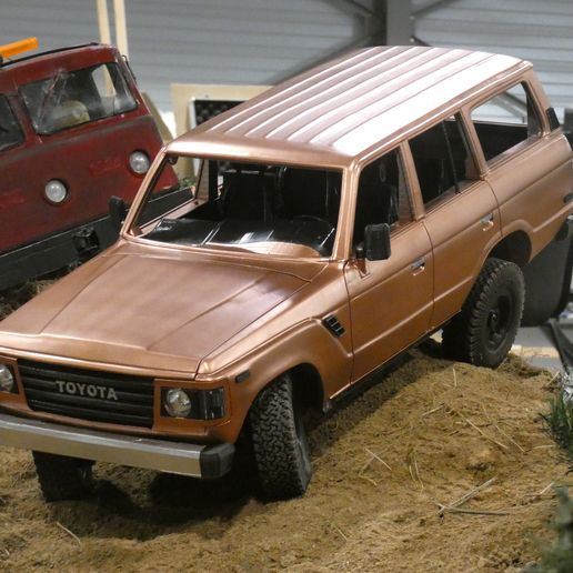 🚗 Toyota Land Cruiser Serie 60 (FJ60, FJ62, HJ60, HJ61, HJ62) 1988 1/10 ...